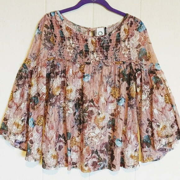 Anthropologie | Tops | Akemi Kin By Anthropologie Patrizia Blouseused ...